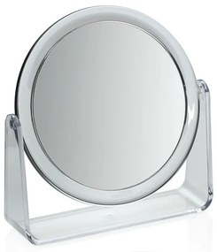 KELA Stojací zrcadlo Via Acryl transparentní 19,0x5,0x20,0cm 17,5cm KL-20842