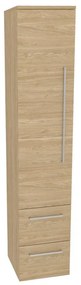 Mereo Mereo, Bino, koupelnová skříňka vysoká 163 cm, levá, Multidecor, CN697DUO1