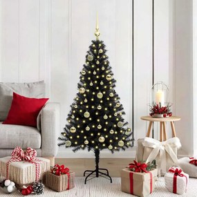 Vánoční stromeček Černá 150 cm PVC 3396469