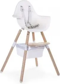 Childhome Košík pod židličku Evolu 2 White / 24 x 24 x 15 cm