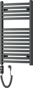 Mexen Helios, elektrické topné těleso 800 x 500 mm, 600 W, antracitová, W103-0800-500-2600-66