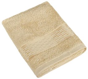 Bellatex Froté ručník kolekce Proužek, tmavě béžový - 50x100 cm