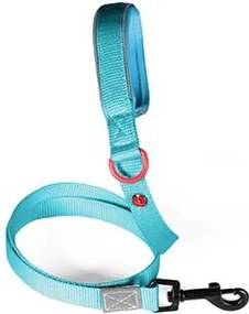 Zolux S.A.S. Vodítko pes PREMIUM nylon 15mm/1,2m tyrkysová Zolux