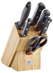 Zwilling Gourmet bambusový blok s noži 7 ks, 36131-002