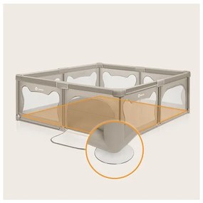 Lionelo - Hrací ohrádka WILLOW XL béžová
