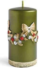 Vánoční svíčka Girlanda I 10 cm - výběr z 3 provedení