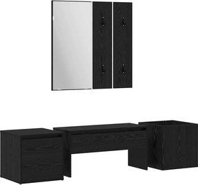 Sestava nábytku do předsíně 6 ks 80 x 31 x 40 cm 3332547