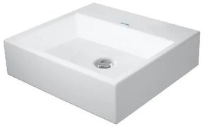 Duravit Vero Air - Umyvadlo 500x470 mm, bez přepadu, bez otvoru pro baterii, WonderGliss, bílá 23505000701