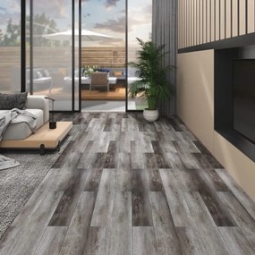 vidaXL Nesamolepicí PVC podlahová prkna 4,46 m² 3 mm [146591] Barva: pruhované dřevo