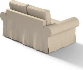 Potah na pohovku IKEA Backabro 2-místná, rozkládací barva béžová látka pletený vzor