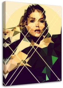 Gario Obraz na plátně Abstraktní portrét ženy - Cantu Rozměry: 40 x 60 cm
