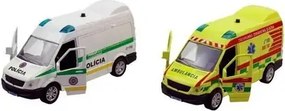 MaDe 06441 Auto záchranářské SK / 2 druhy / 11 cm / pullback / od 3 le