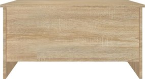 vidaXL Konferenční stolek 80x55,5x41,5 cm kompozitní dřevo [809677] Barva: kouřový dub