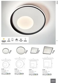 Redo 05-959-LED Stmívatelné stropní svítidlo SINTESI LED/45W/230V 3000-6000K +DO