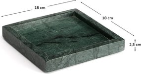 Mramorový dekorační tác 18x18 cm Serela – Kave Home
