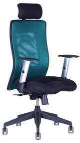 Office Pro Kancelářská židle CALYPSO XL s podhlavníkem SP1 Barva opěráku: 1511 zelená