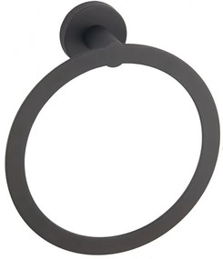 Mexen příslušenství, TIBER držák na ručníky Ring, černý, 7050532-70