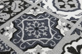 Protiskluzový koberec PATCHWORK 19 New šedý