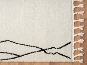 My Flair, Kusový koberec Moroccan Magic weiß, 200x290, černobílá, ložnice