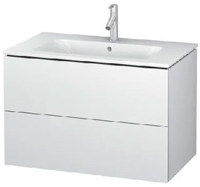 Duravit L-Cube - Umyvadlová skříňka 550x820x481 mm, 2 zásuvky, bílá mat LC624101818