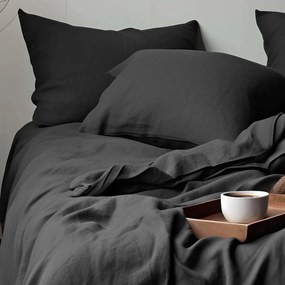Mušelínové povlečení Black Velikost: 140 x 200 + 70 x 90