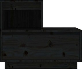 vidaXL Noční stolky 2 ks 60 x 34 x 51 cm masivní borové dřevo [814383] Barva: Bílá