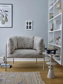 BLOOMINGVILLE Odkládací stolek SAMIO přírodní ø35 cm