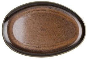 Rosenthal Servírovací talíř Junto Bronze oválný, Ø 28 cm 21540-405252-62728