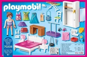 Playmobil® Dollhouse 70208 Ložnice s šicím strojem /od 4 let