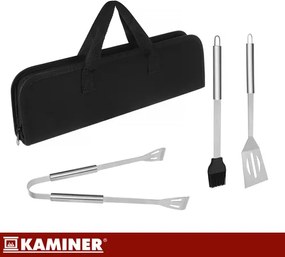Sada grilovacích nástrojů - 3 dílná. Kaminer 27180