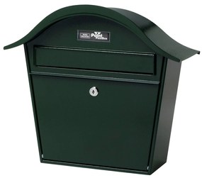 Zelená poštovní schránka Holiday 5842 z oceli