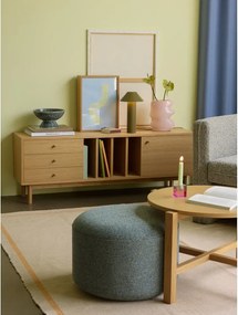 Komoda v dekoru dubu v přírodní barvě 140x50x37 cm Nobby – Hübsch