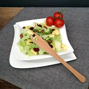 AMADEA Dřevěná vidlička, masivní dřevo, délka 25 cm