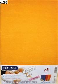 Veratex Froté prostěradlo postýlka 70x140 cm (č.20-meruňková)  Froté