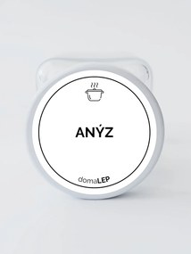 Samolepka na kořenky ANÝZ bílá 5 cm tučné písmo