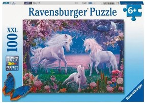 Puzzle ravensburger puzzle 133475 překrásní jednorožci 100 dílků