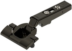 BLUM Závěs CLIP TOP 110° naložený inserta bez pružiny onyx