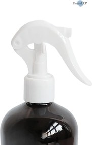 Dávkovač na mýdlo 500 ml černý s bílým rozprašovačem MINI BELA