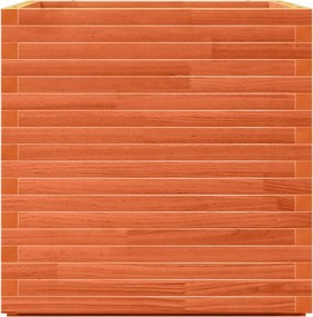 Zahradní truhlík voskově hnědý 70 x 70 x 72 cm masivní borovice 3282621