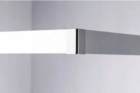 BPS-koupelny Čtvercový sprchový kout HYD-SK90B 90x90 chrom/transparent - bez vaničky