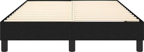 Rám postele s boxspringem černý 120 x 200 cm textil 3120502