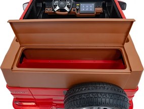 Elektrické autíčko Mercedes Benz MAYBACH G650 STRONG červené