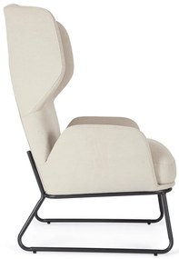 BIZZOTTO Designové křeslo OPHELIA béžové 0733494