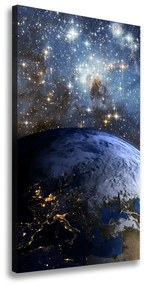 Wallmuralia Vertikální Foto obraz na plátně Planeta Země 50x100