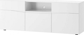 Casarredo - Komfort nábytek Televizní stolek LUCCA 05, 3-dveřový, bílá