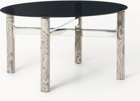 Jídelní stůl se skleněnou deskou Sam, v různých velikostech