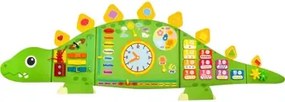2KIDS TOYS Activity board Dinosaurus / Senzorická deska / textilní / o