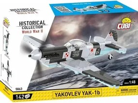 COBI 5863 II WW Jakovlev YAK-1b / 142 kostek / 1:48 / od 7 let