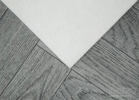 Breno PVC MEGA-TEX Dorset 990D - šedé dřevo, šíře 100 cm