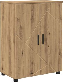 Sada koupelnového nábytku 4 ks Artisanový dub 61 x 35 x 64 cm 3393012